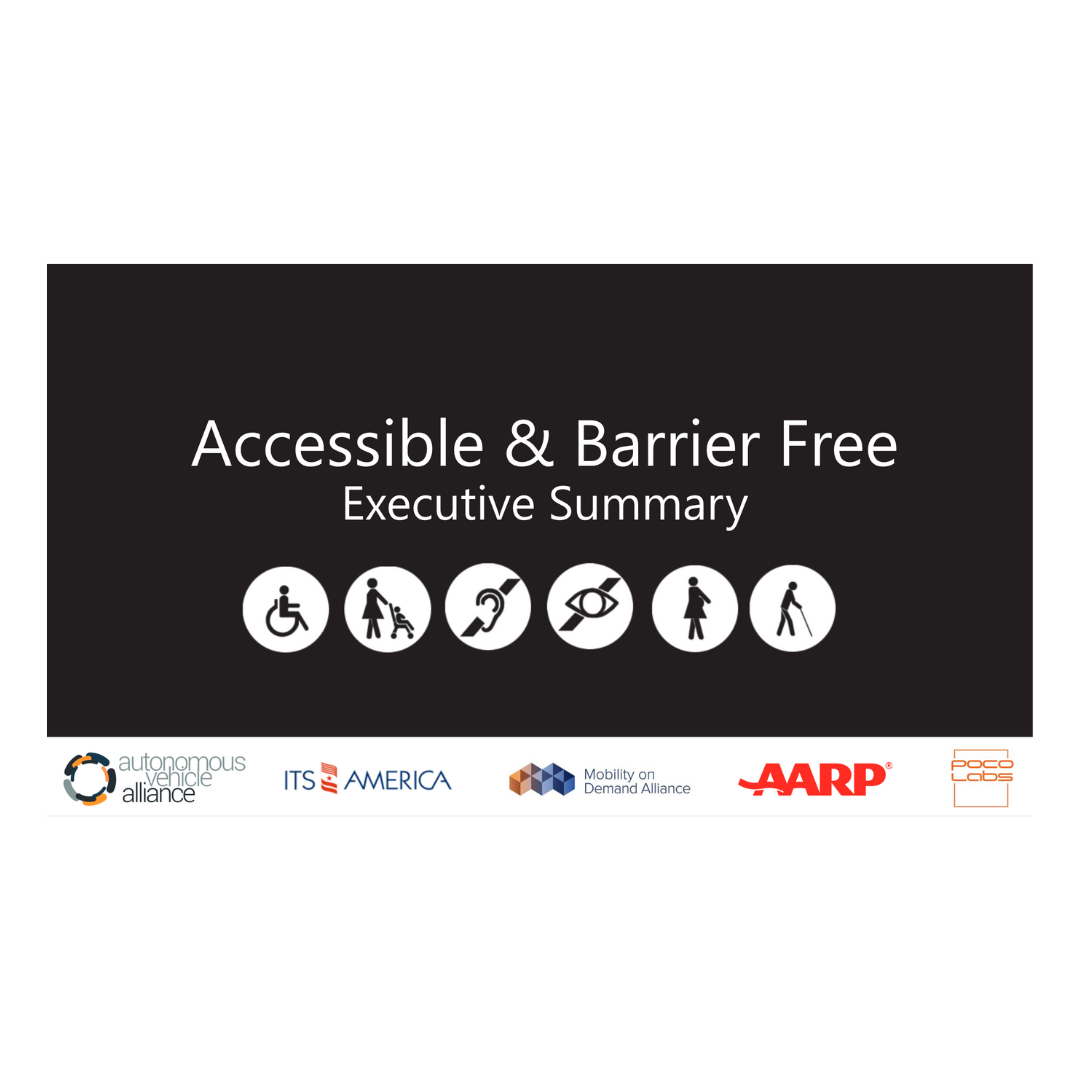 Accessible and Barrier Free Research - Partners for Automated Vehicle ...